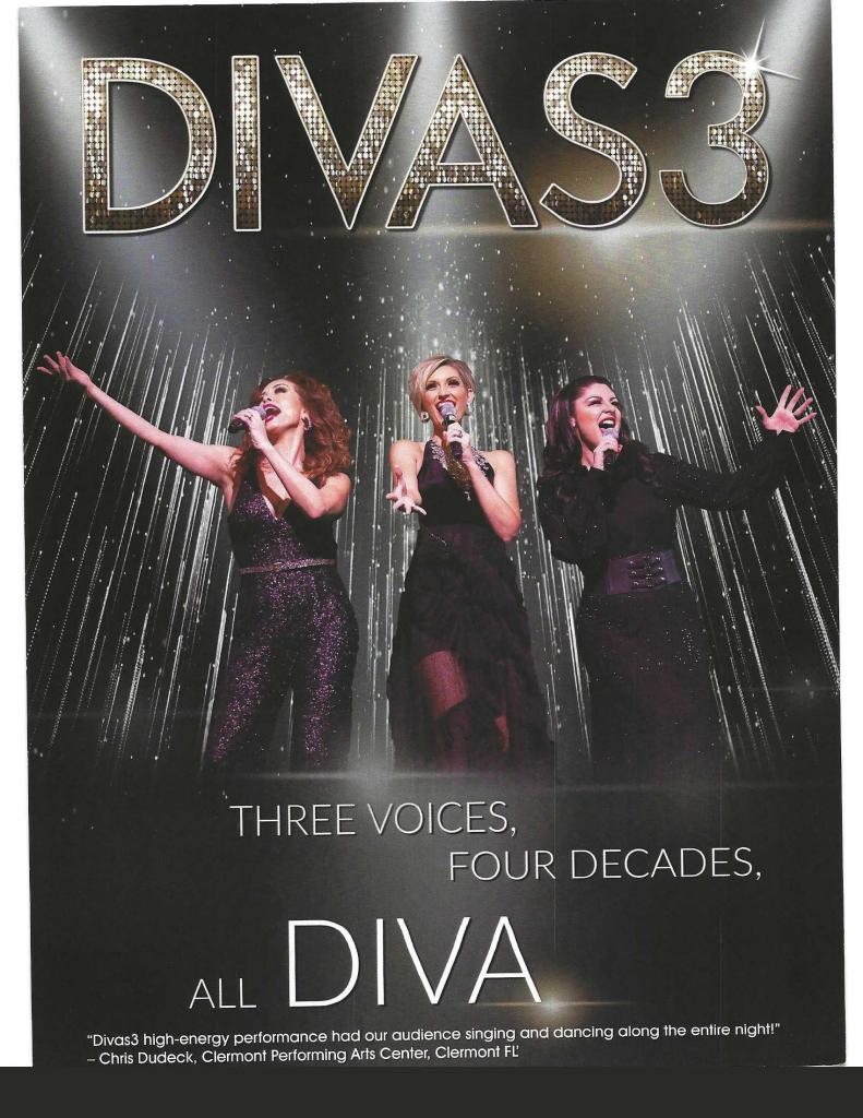 Bridge City Concert Association presents: DIVAS3